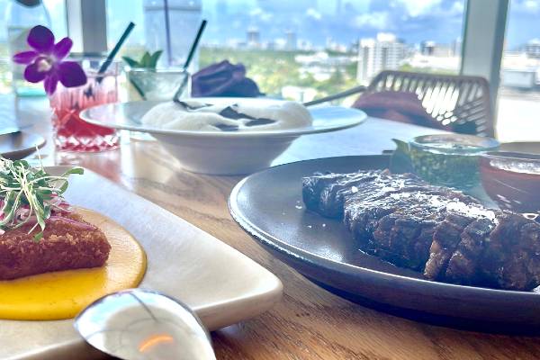 La vista y la comida en Juvia te enamorarán